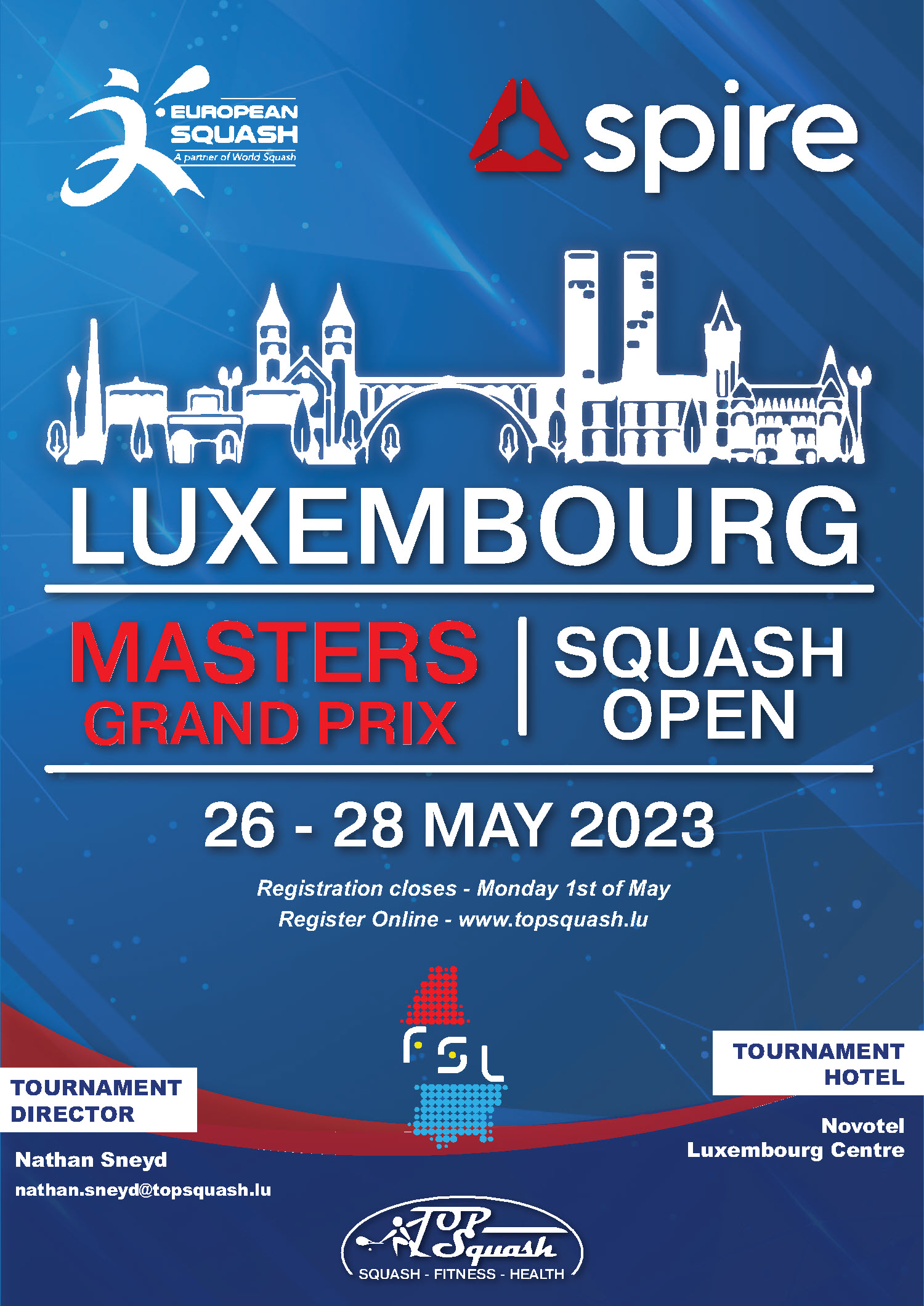 Luxembourg Masters 2023 – Fédération de Squash Luxembourgeoise